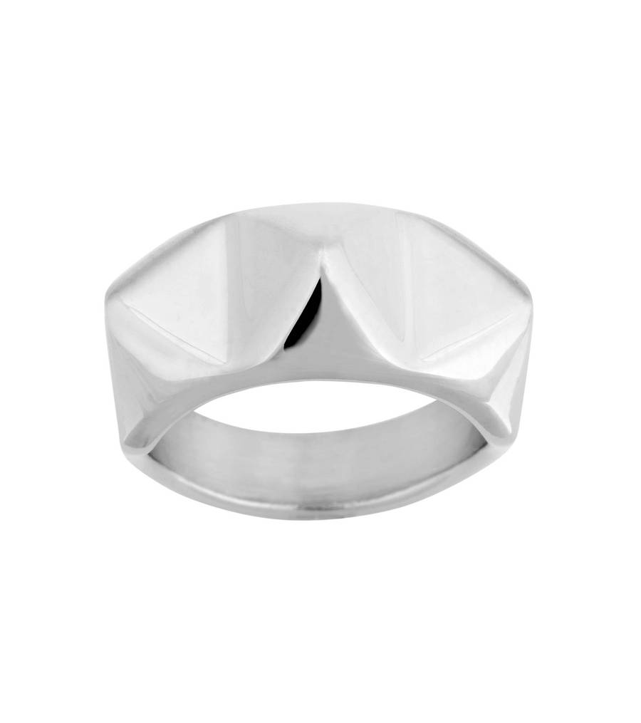 Peak Rivet Ring Steel – Scandinavian North