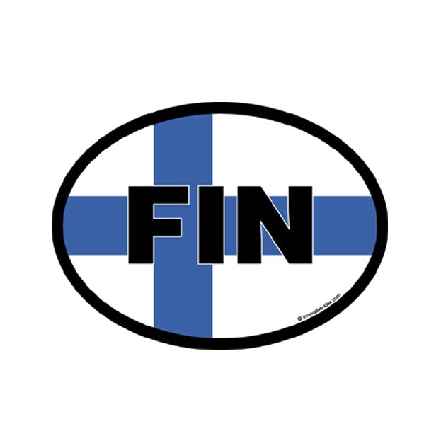 Fin Finland Vinyl Car Decal – Scandinavian North